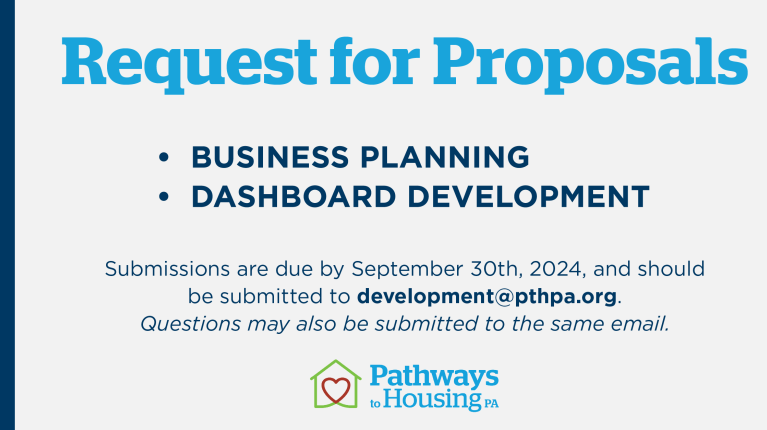 Request for Proposals | Pathways to Housing PA